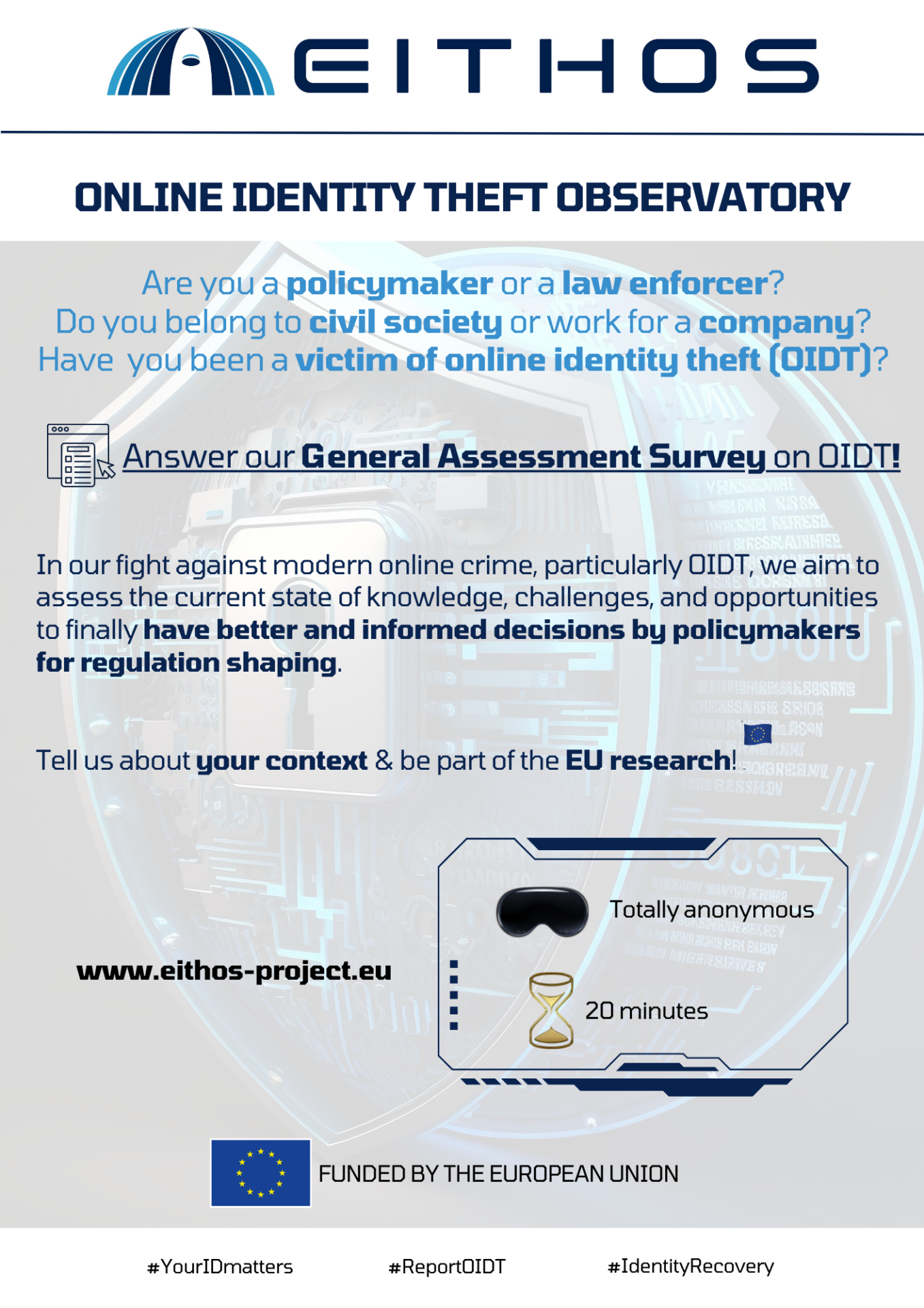 Surveys - EITHOS - European Identity Theft Observatory System