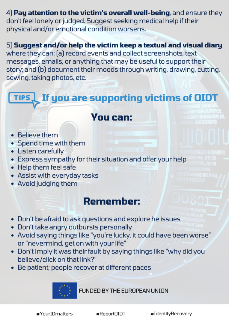 Guidelines to support OIDT victims - EITHOS - European Identity Theft ...